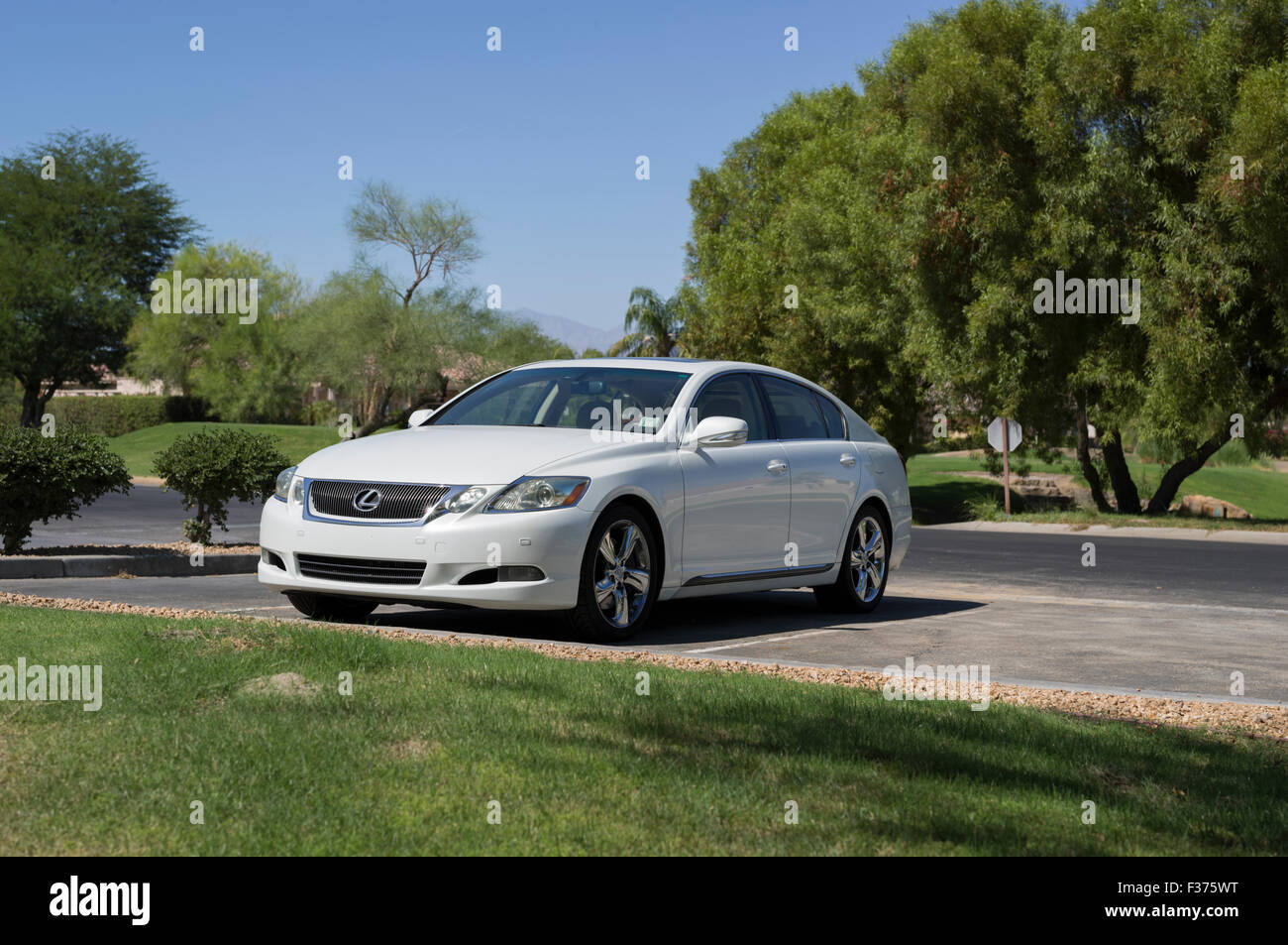 Lexus, GS 350 located in a golf course setting, Rancho Mirage ...