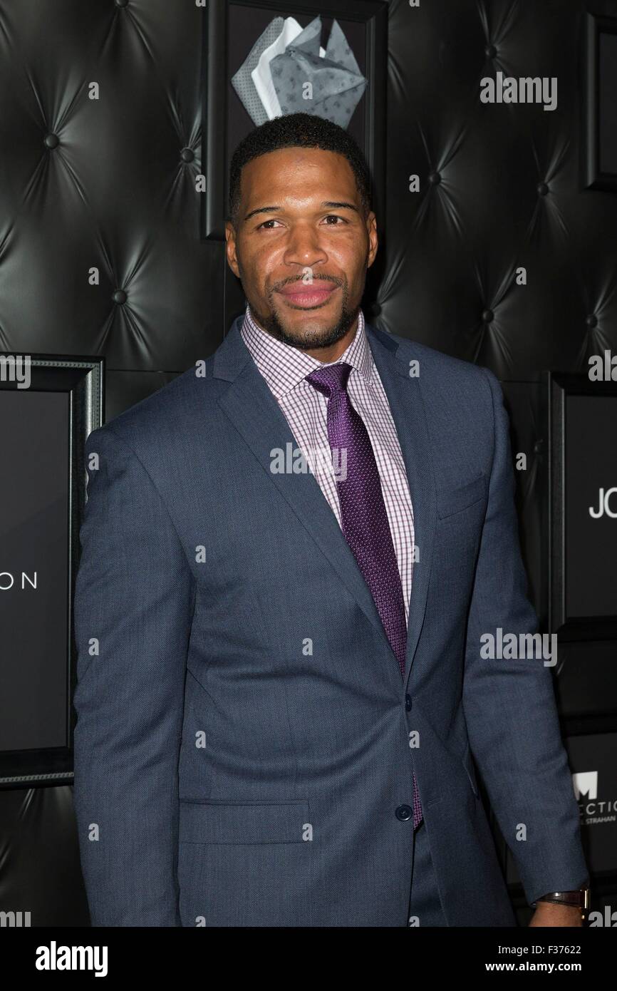 New York, NY, USA. 30th Sep, 2015. Michael Strahan at arrivals for ...