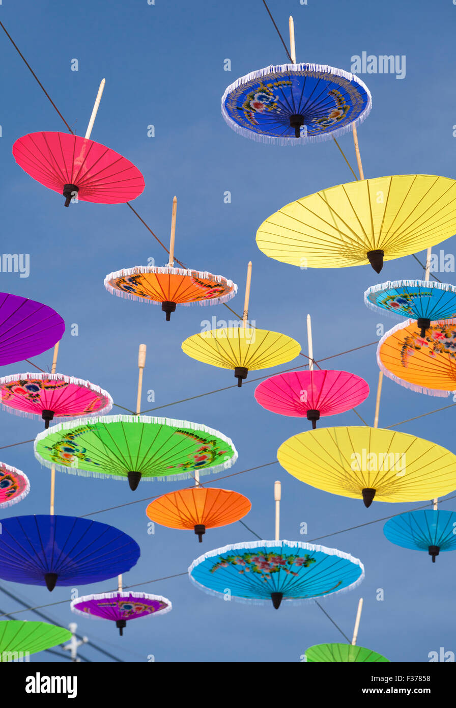 Umbrella umbrellas colourful colorful hi-res stock photography and ...