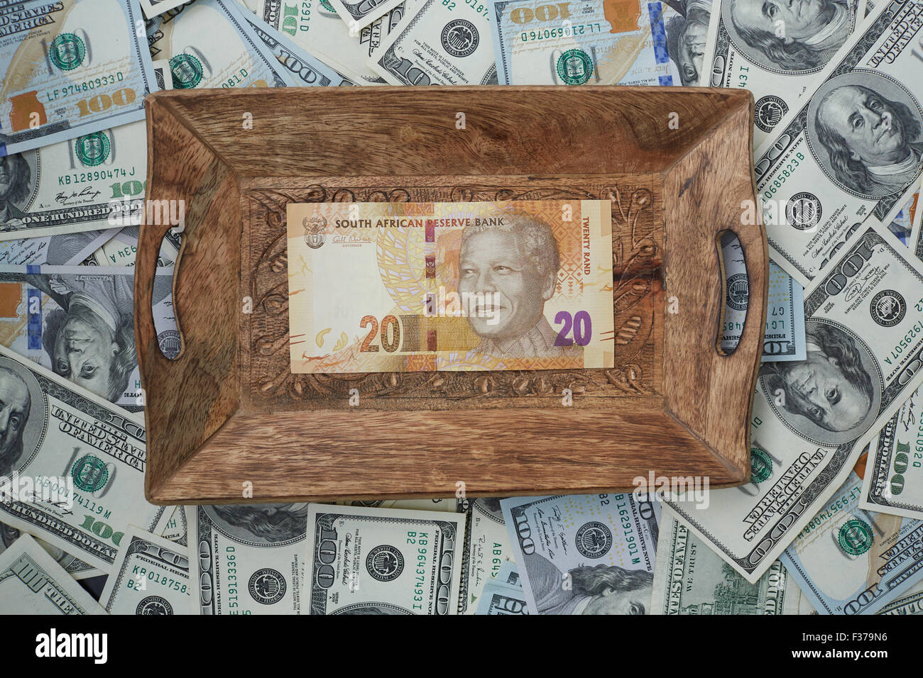 South african twenty rand note hi-res stock photography and images - Alamy