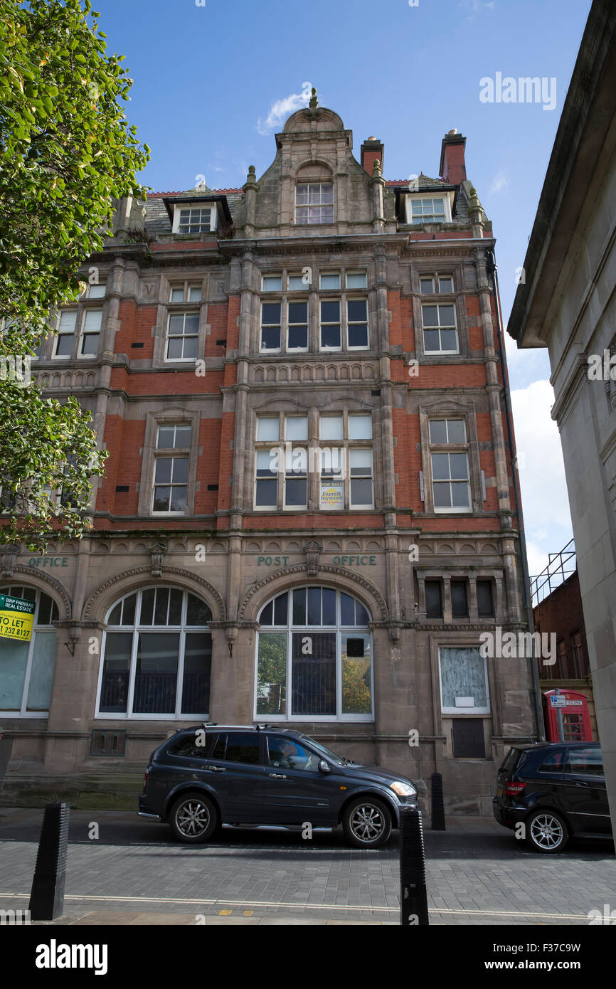 Disused Post Office in Southport Stock Photo - Alamy