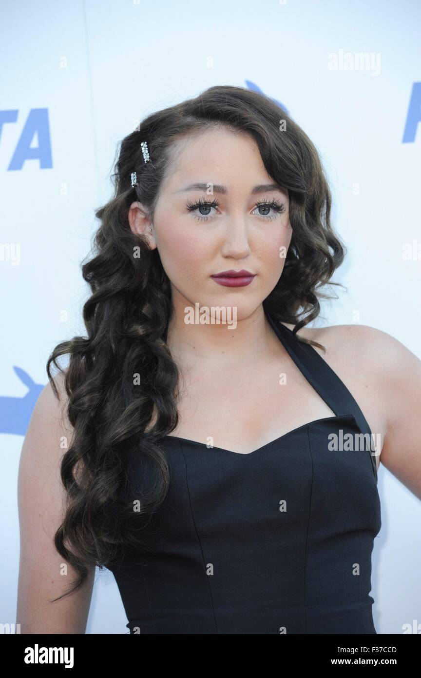 Los Angeles, CA, USA. 30th Sep, 2015. Noah Cyrus at arrivals for PETA's ...