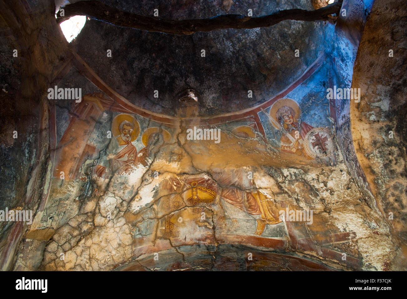 Griechenland, Kykladen, Naxos, Agiassos, byzantinische Kirche Panagia ...