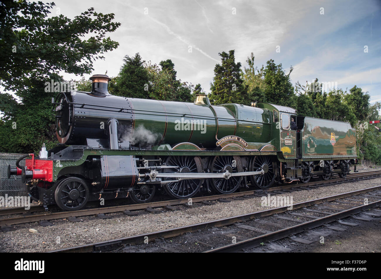 Hall class steam locomotive hi-res stock photography and images - Alamy