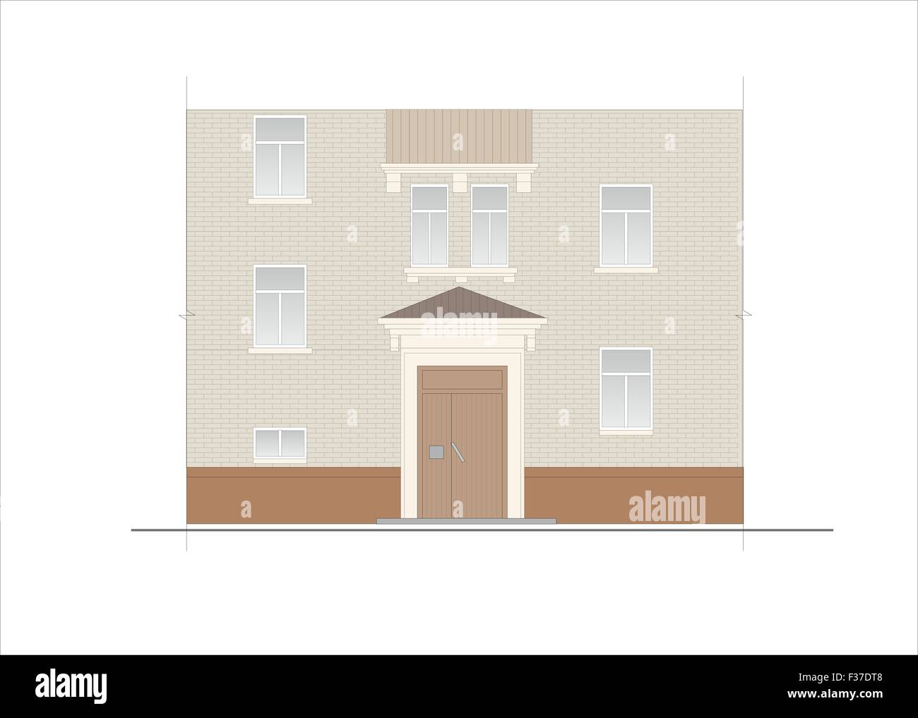 Houses, Buildings, Constructions, Installations. Illustrations of ...