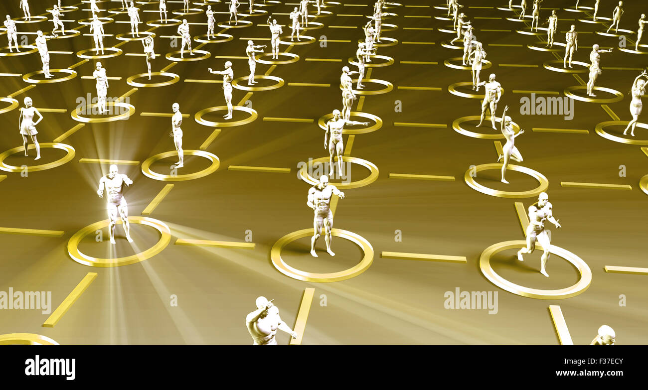 Online Entertainment and Activities in 3d Art Stock Photo - Alamy