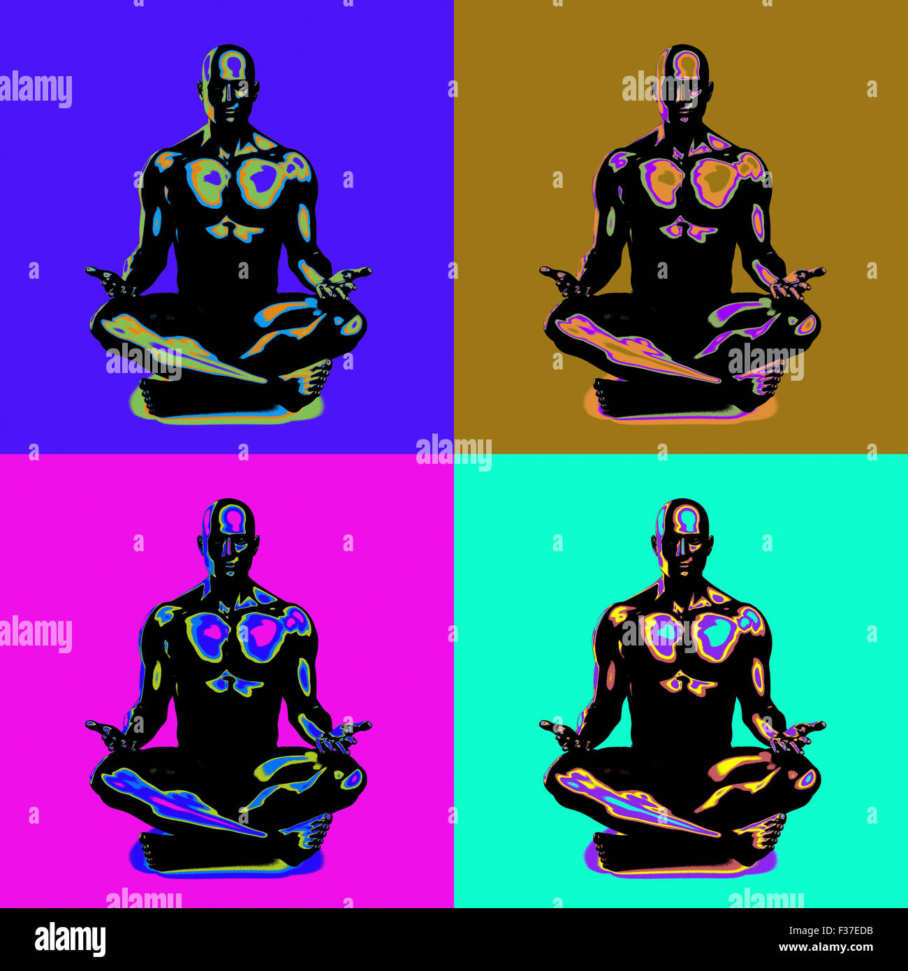 Spiritual Landscape and Faith Healing as a Concept Stock Photo - Alamy