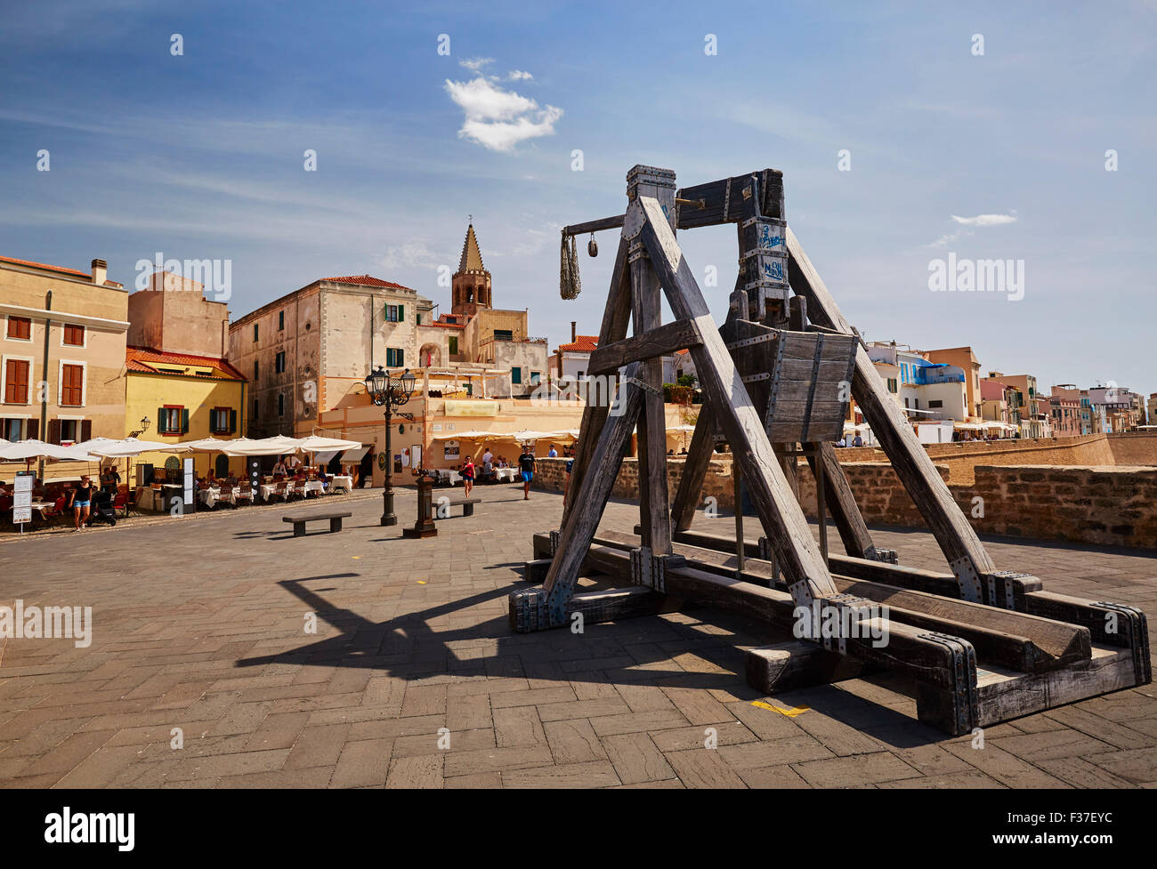 Old town alghero sardinia hi-res stock photography and images - Alamy