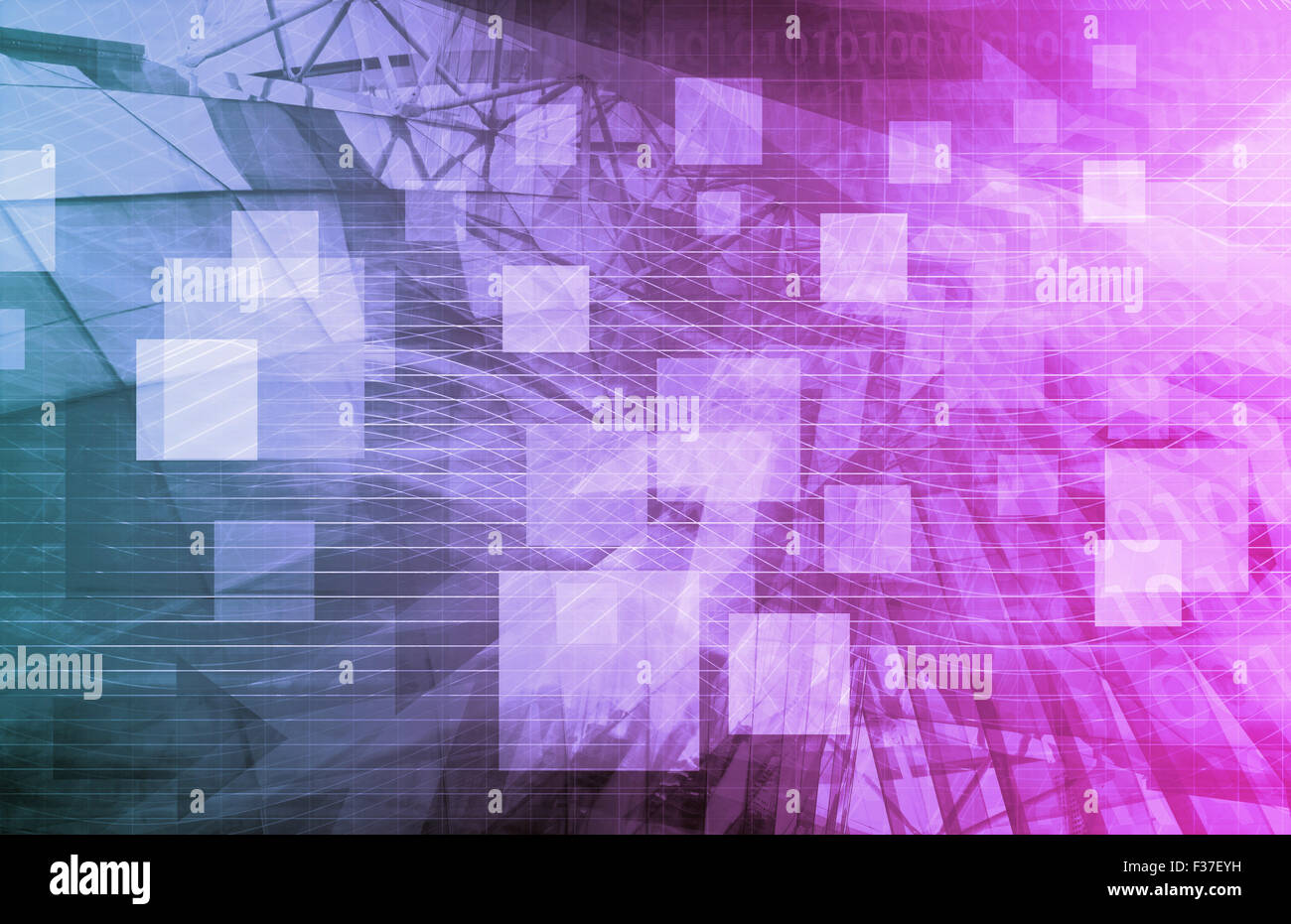 Computer Science as a Abstract Background Art Stock Photo - Alamy