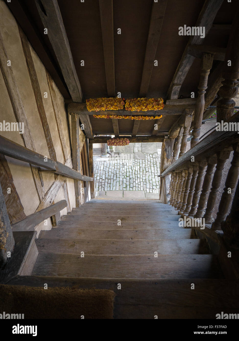 Built in the fourteenth and fifteenth centuries, this timber framed ...