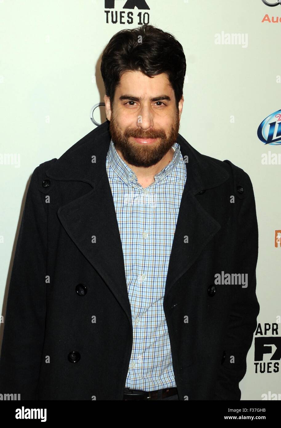 New York City, NY. USA. Adam Goldberg at the FX Networks Upfront ...