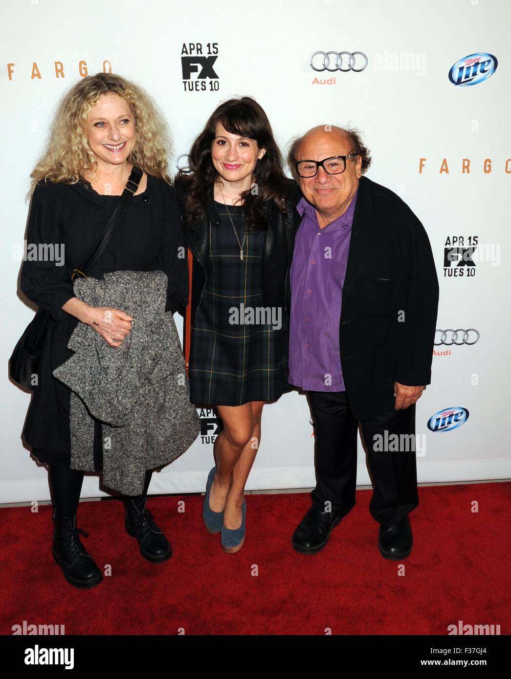 New York City, NY. USA. Carol Kane & Danny DeVito at the FX Networks ...