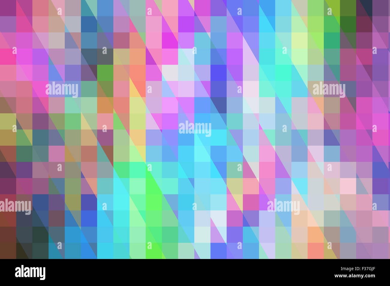 abstract multicolor texture background with square pattern Stock Photo ...