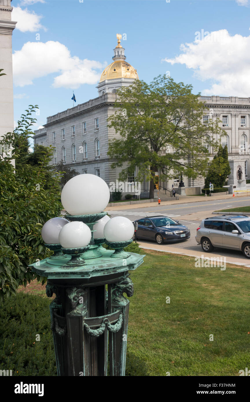 New Hampshire state capitol building in Concord Stock Photo - Alamy