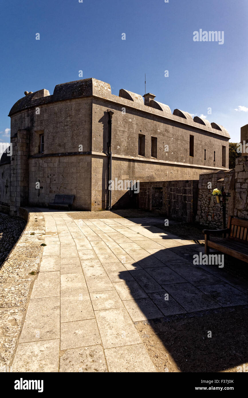 Portland Castle on Portland Bill Stock Photo - Alamy