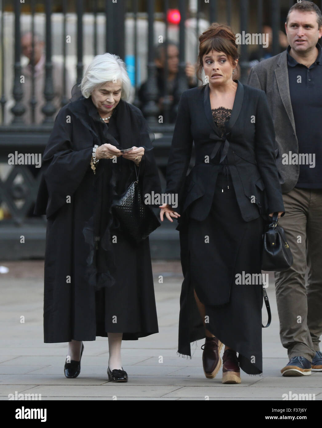 LONDON - AUG 27, 2015: Helena Bonham Carter launches BFI LOVE at The ...