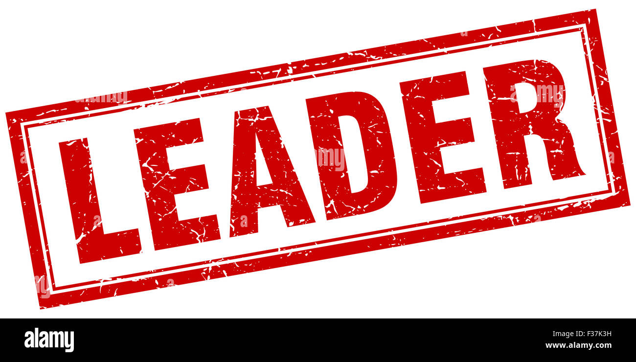 Leader stamp label square hi-res stock photography and images - Alamy