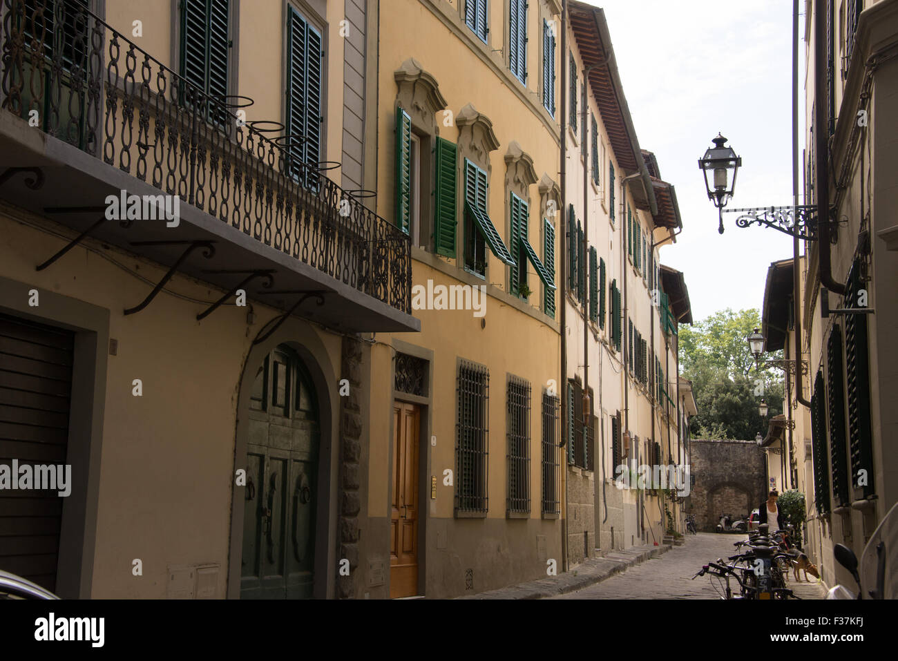 Traditional houses, Florence, Tuscany, Italy Stock Photo - Alamy