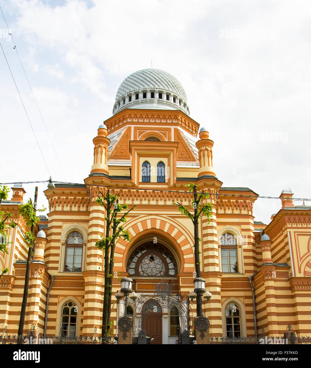 St. Petersburg, Russia, Big synagogue Stock Photo - Alamy