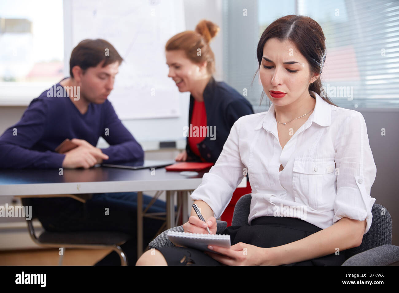 Three businessmen working in the office Stock Photo - Alamy Three businessmen working in the office Stock Photo - Alamy