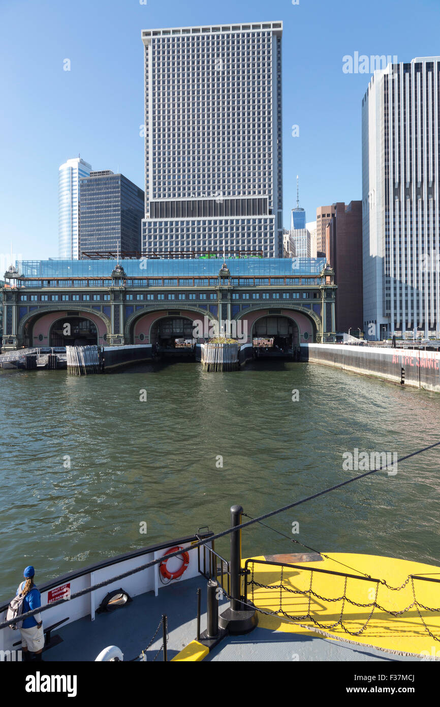 Battery Maritime Ferry Terminal, NYC, USA Stock Photo - Alamy