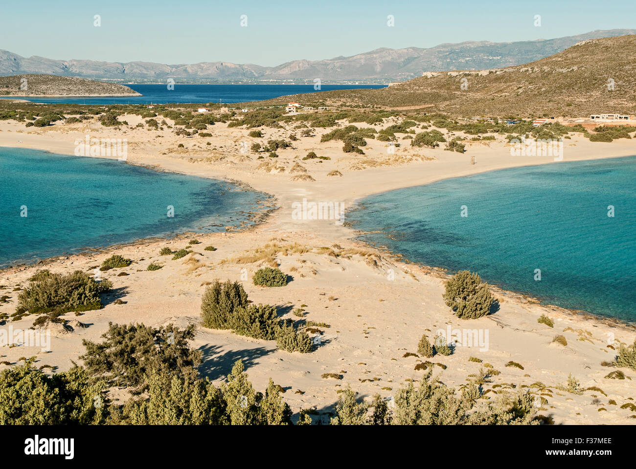 The famous Simos beach in Elafonisos island, Greece Stock Photo - Alamy