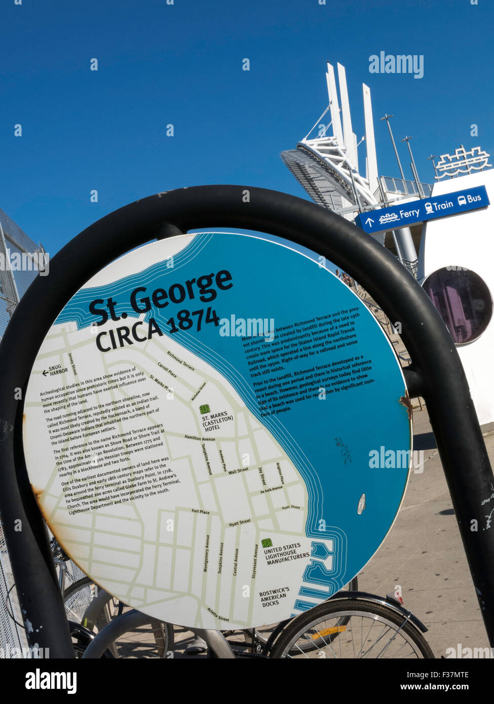 St. George Terminal, Staten Island, NYC, USA Stock Photo - Alamy