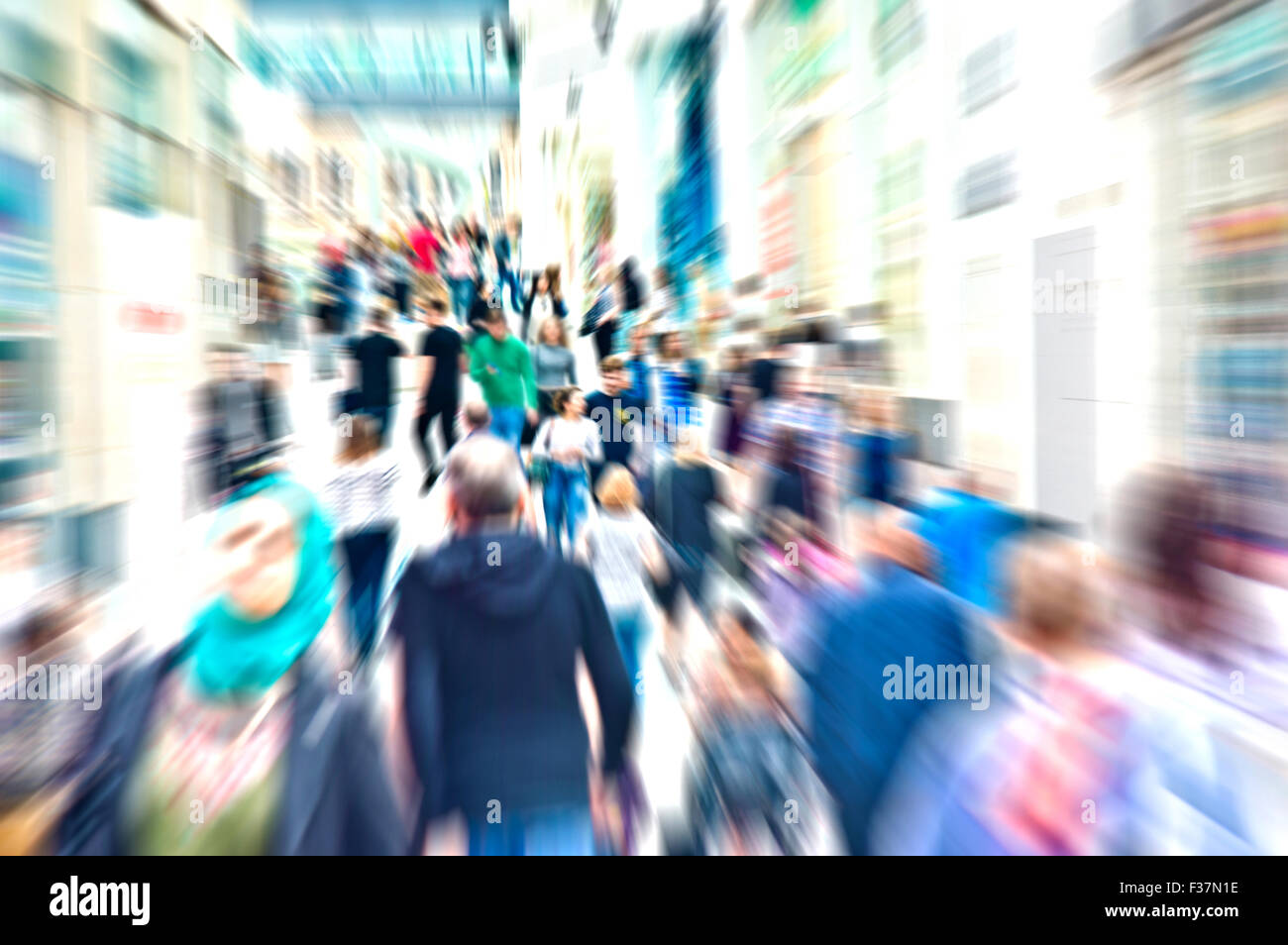 Crowd motion hi-res stock photography and images - Alamy