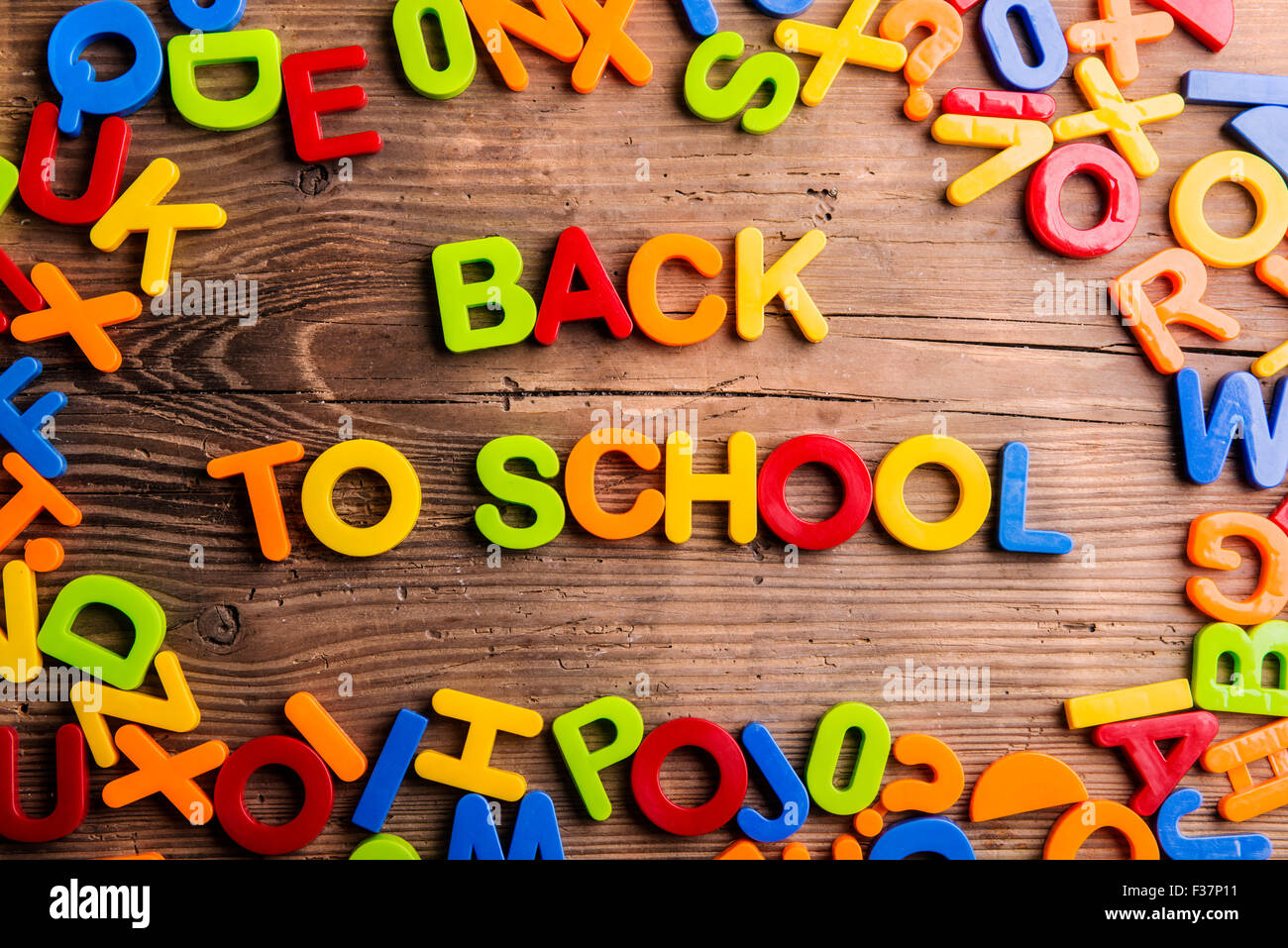 Back to school composition Stock Photo - Alamy