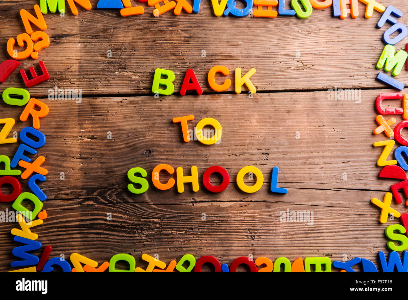 Back to school composition Stock Photo - Alamy