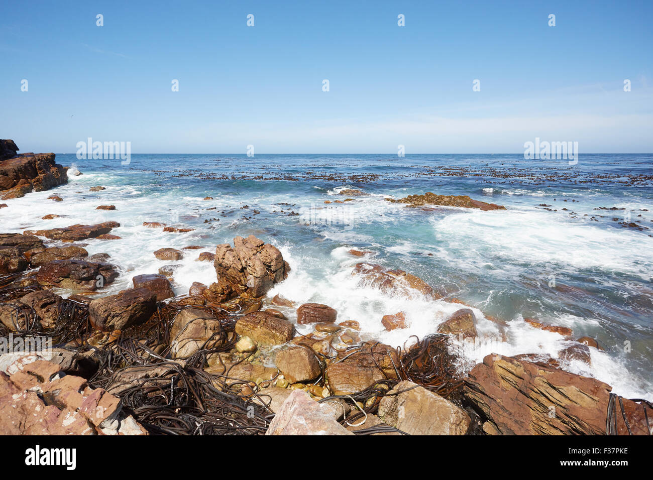 beautiful sea landscape in South Africa Stock Photo - Alamy