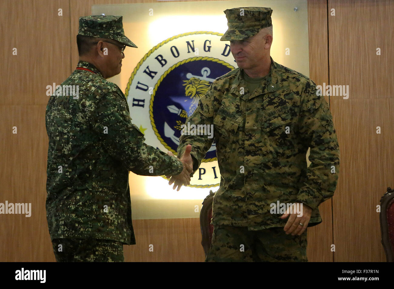 Taguig City, Philippines. 1st Oct, 2015. Philippine Marines General ...