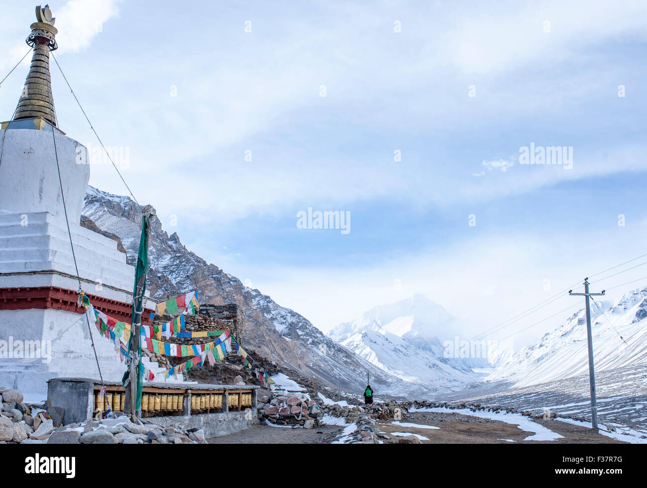 Mount everest monastery hi-res stock photography and images - Alamy