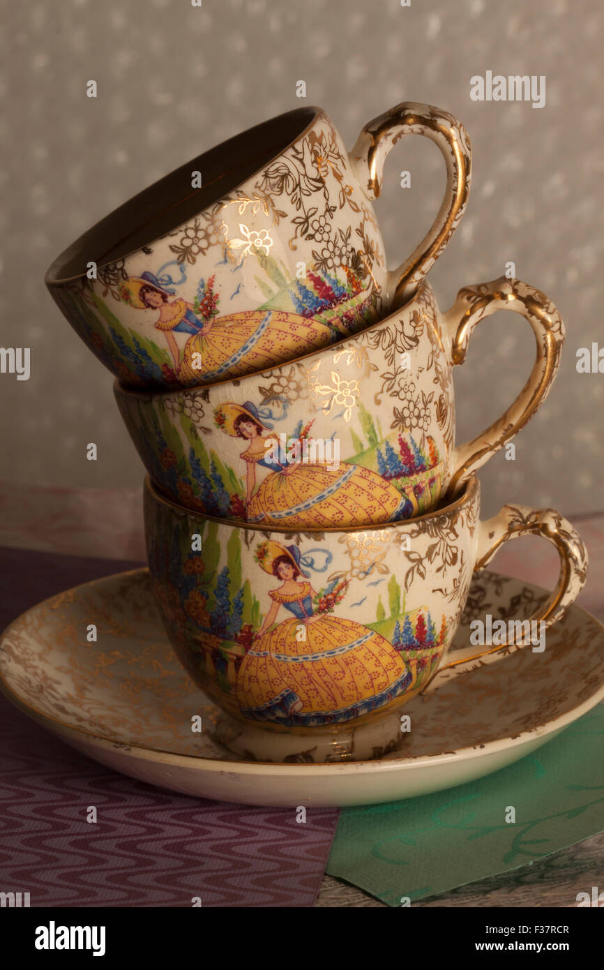 Tea Party studio still life Stock Photo - Alamy