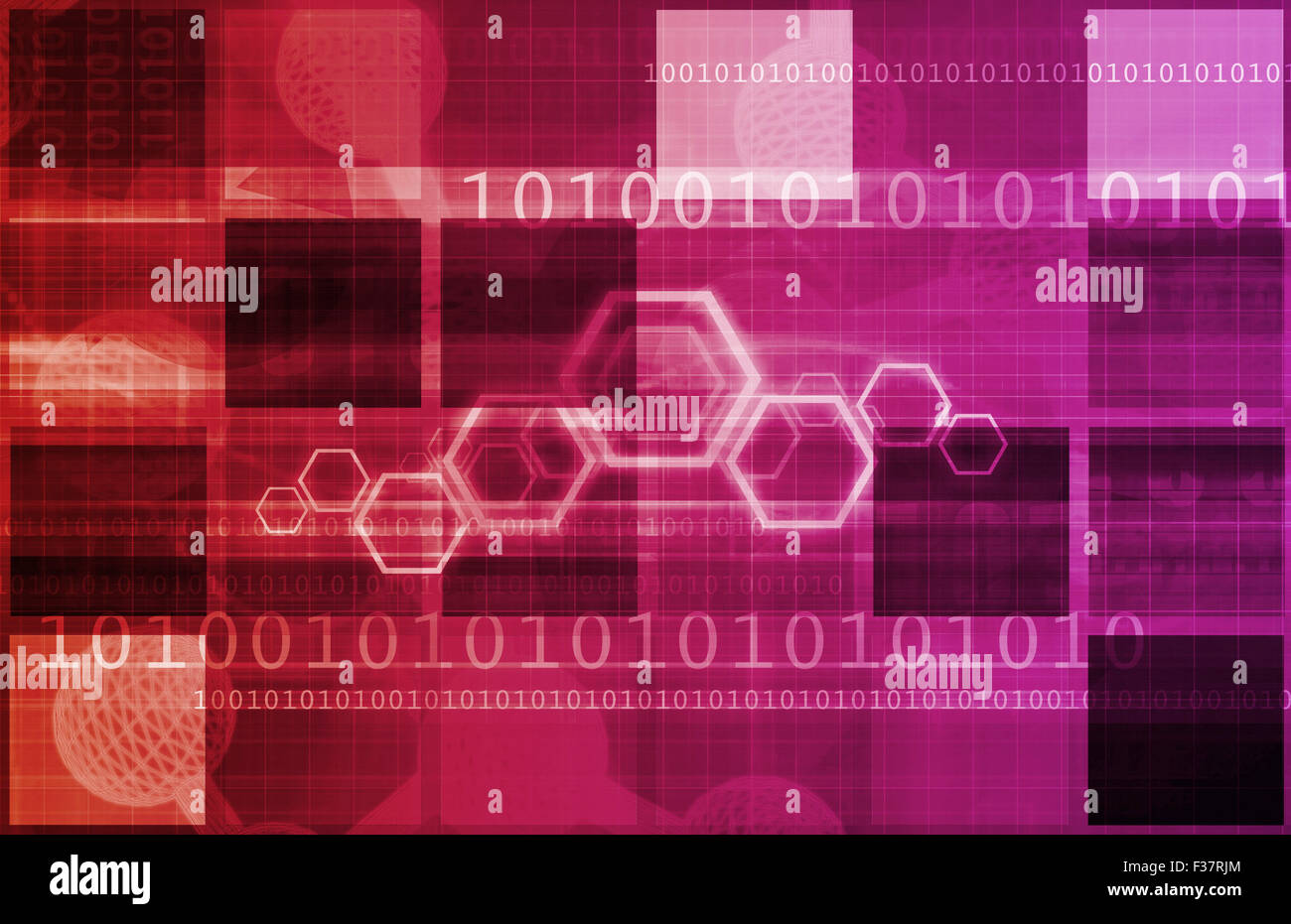 Corporate Communications As a New Technology Art Stock Photo - Alamy