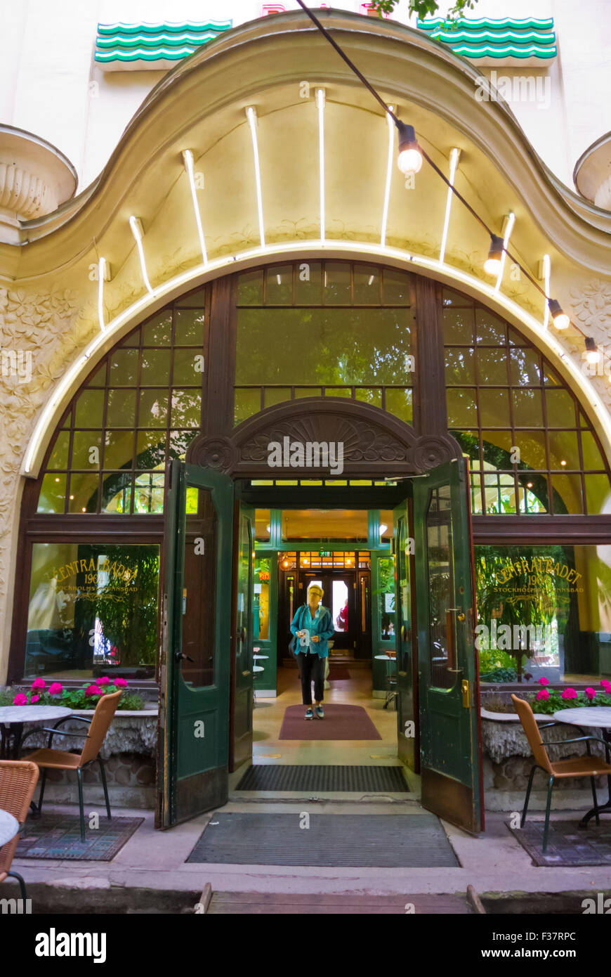 Centralbadet, swimming pool and sauna, bath house, Stockholm, Sweden ...