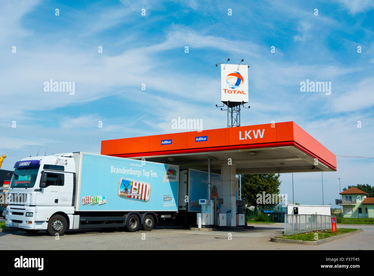 German petrol station hi-res stock photography and images - Alamy