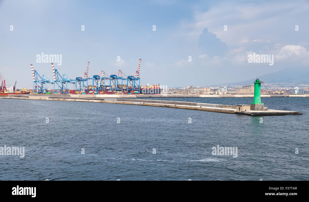 Naples ship container ship hi-res stock photography and images - Alamy