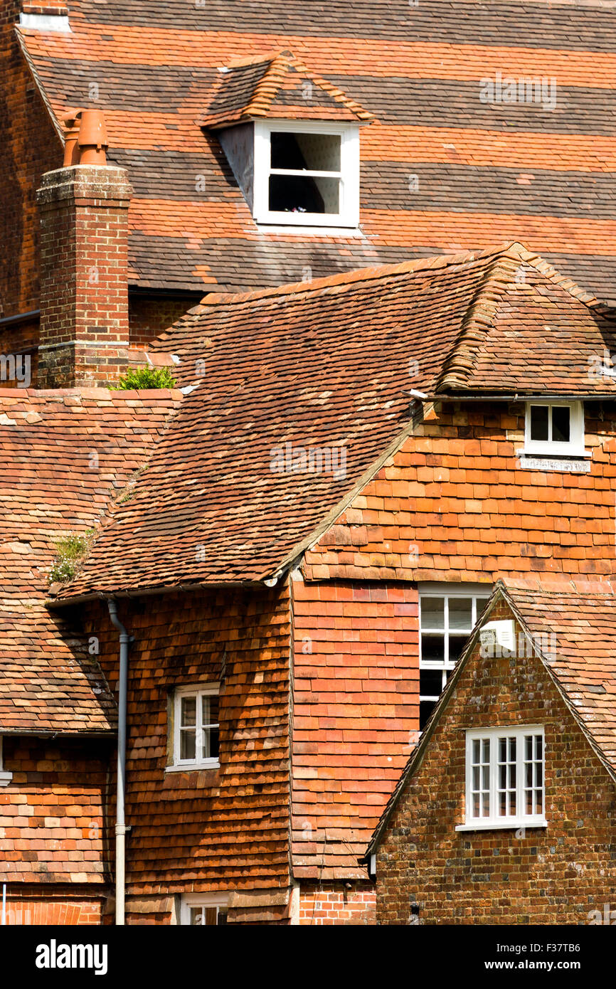Roof tiles England UK Stock Photo - Alamy