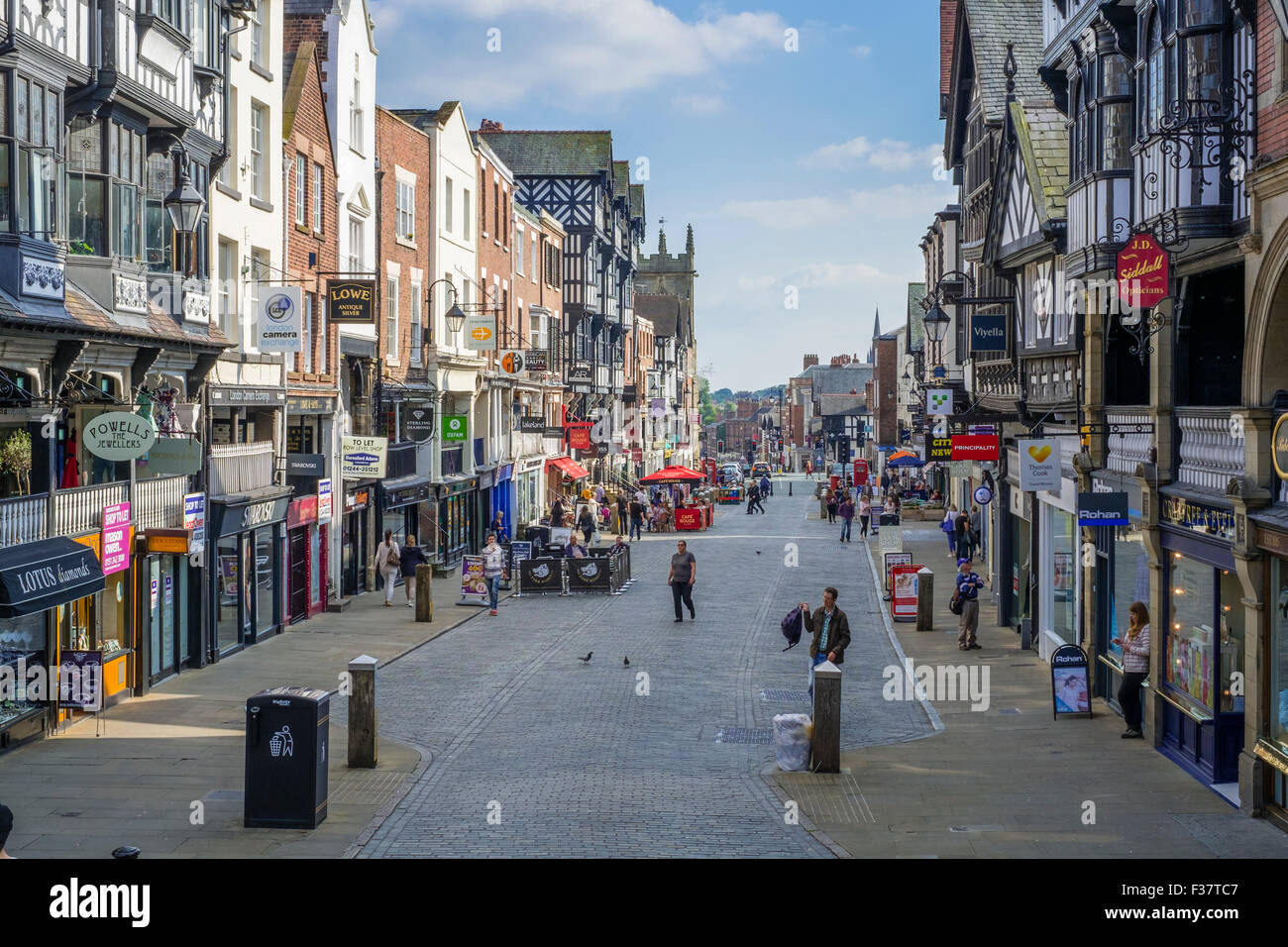 Bridge Street, Chester Stock Photo - Alamy
