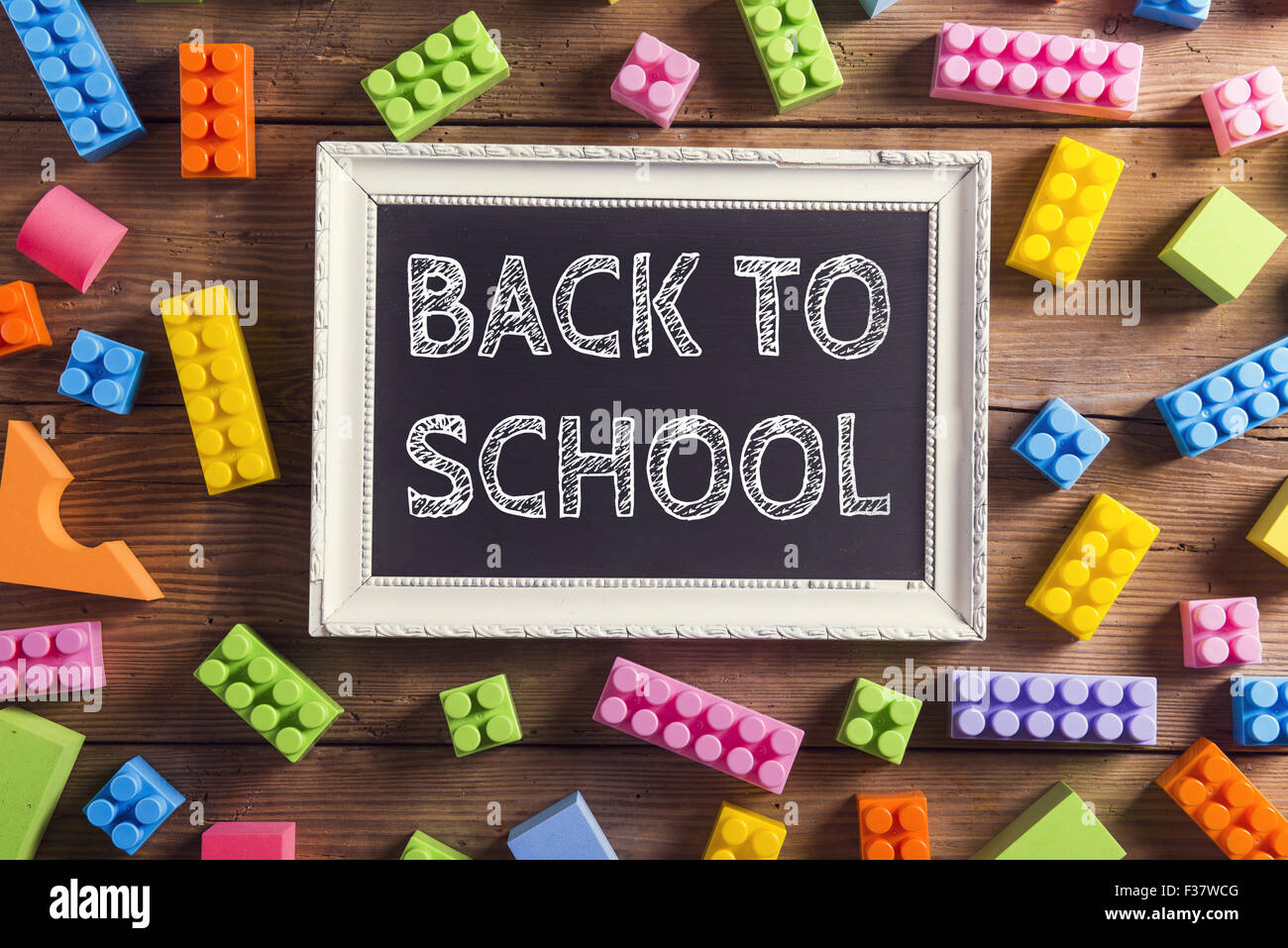 Back to school composition Stock Photo - Alamy