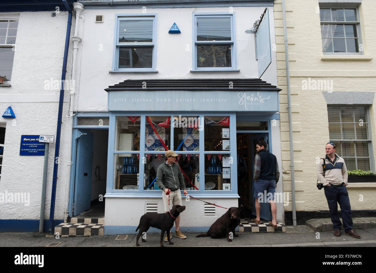 Rick Stein's shop Padstow Cornwall UK Stock Photo - Alamy