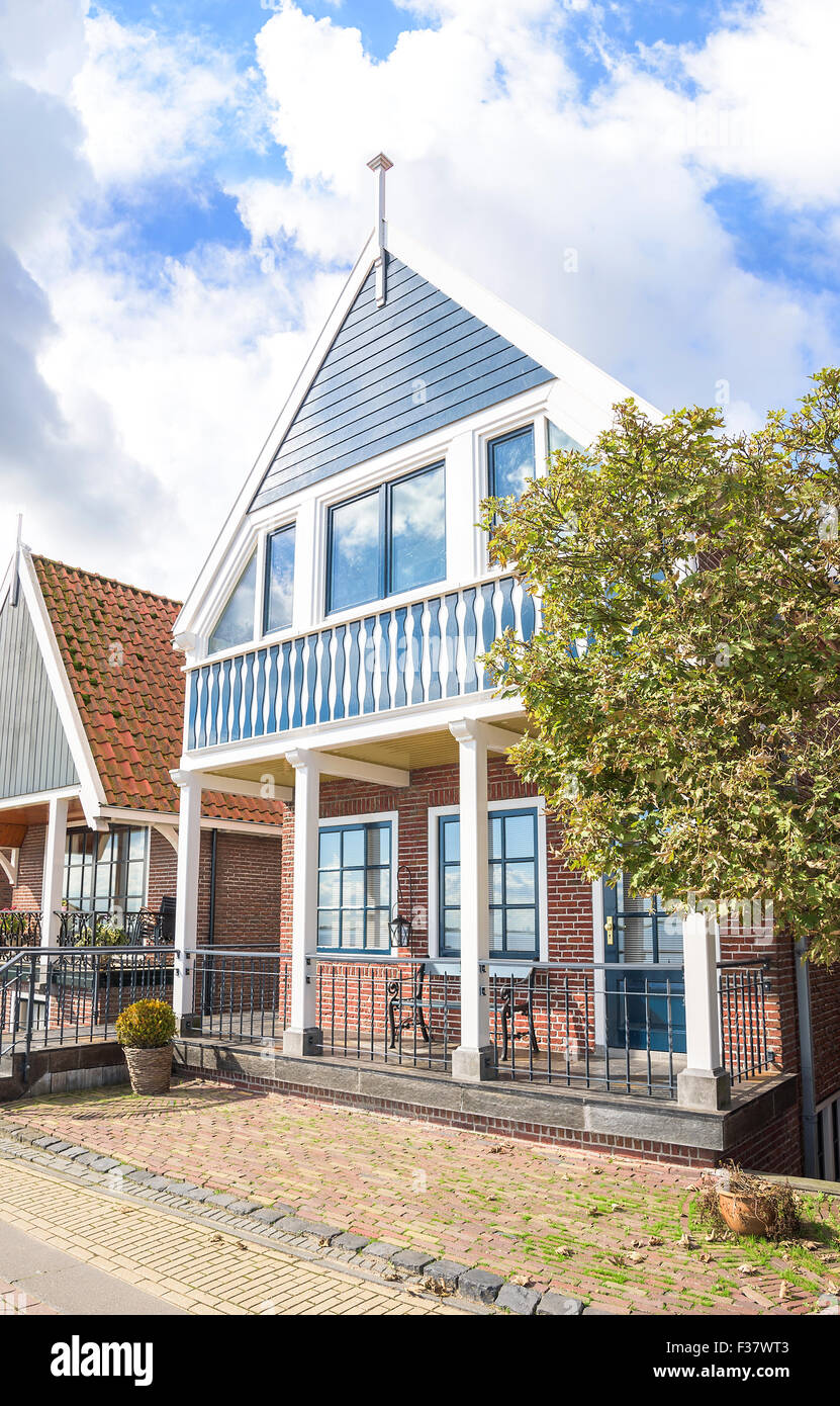 Houses in Volendam, Netherlands Stock Photo - Alamy