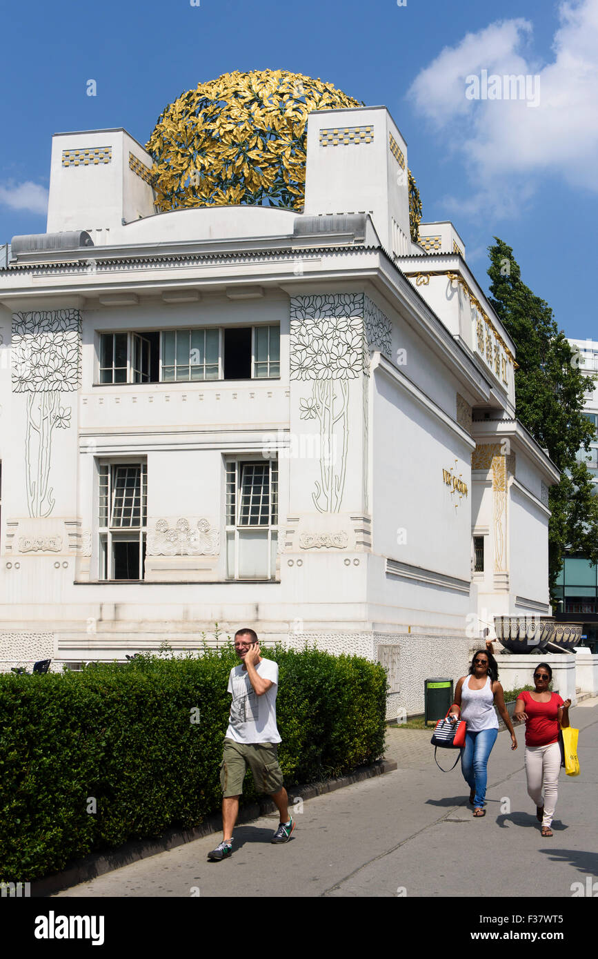 building, of Vienna Secession built by Joseph Maria Olbrich, Vienna ...