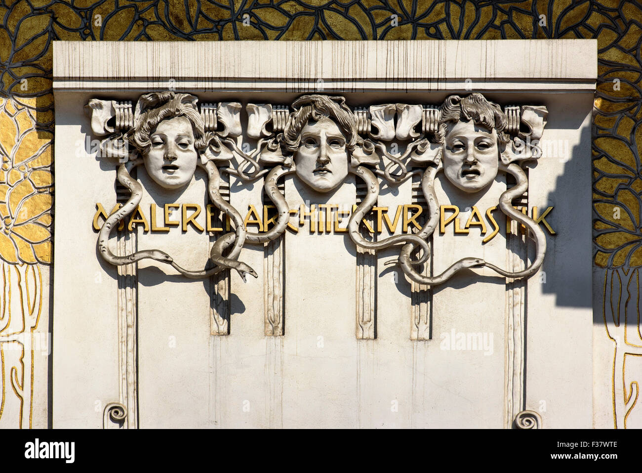 building, of Vienna Secession built by Joseph Maria Olbrich, Vienna ...