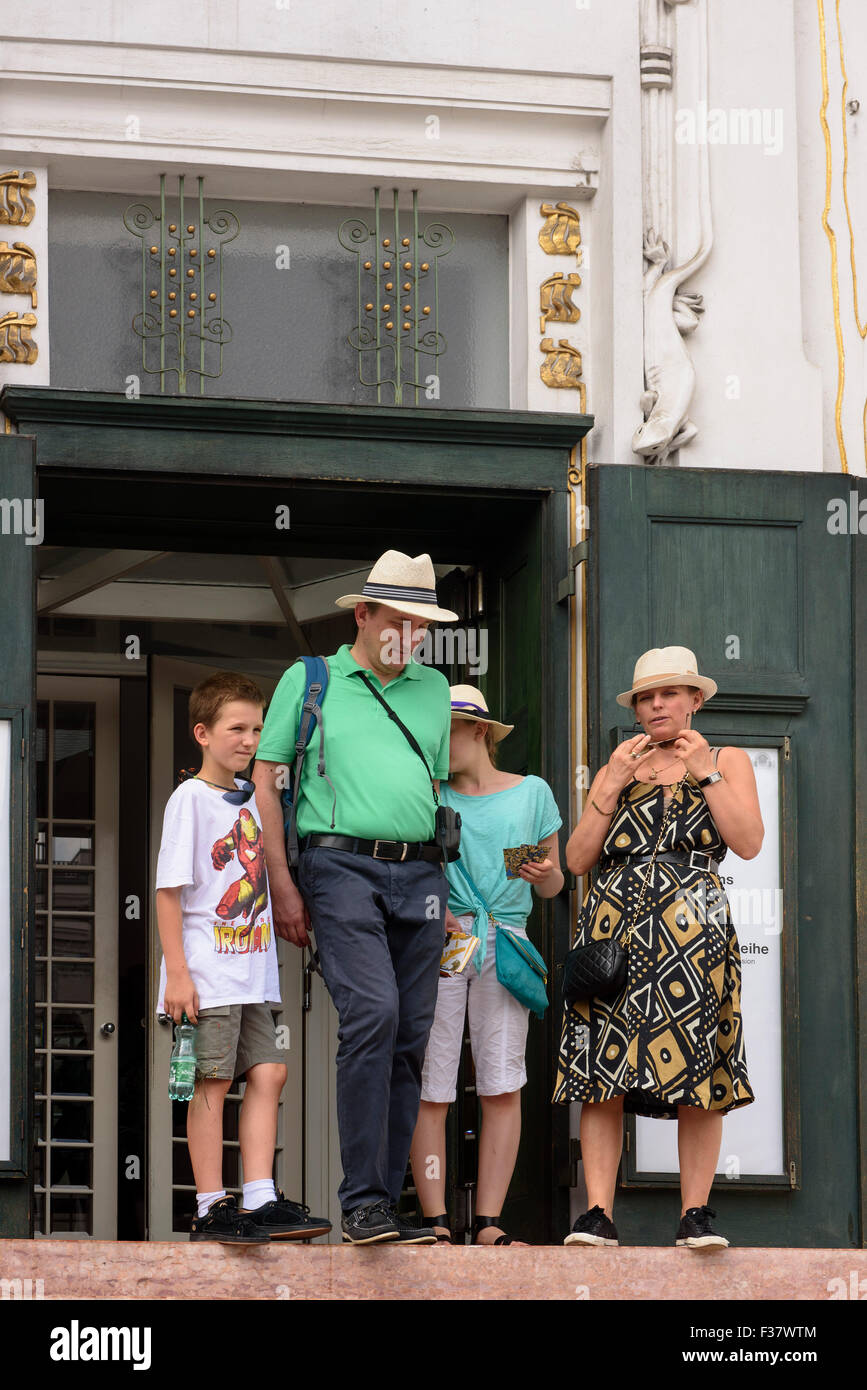 building, of Vienna Secession built by Joseph Maria Olbrich, Vienna ...