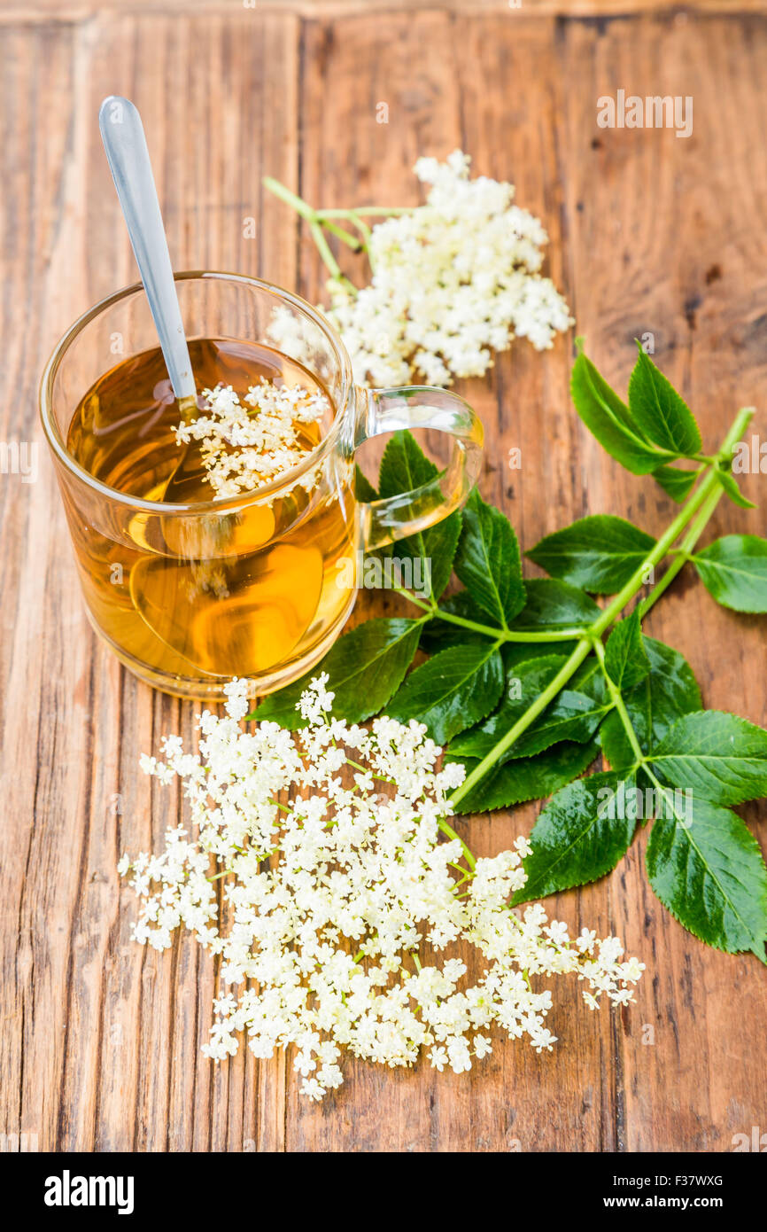 Elderflower Tea Stock Photos & Elderflower Tea Stock Images - Alamy