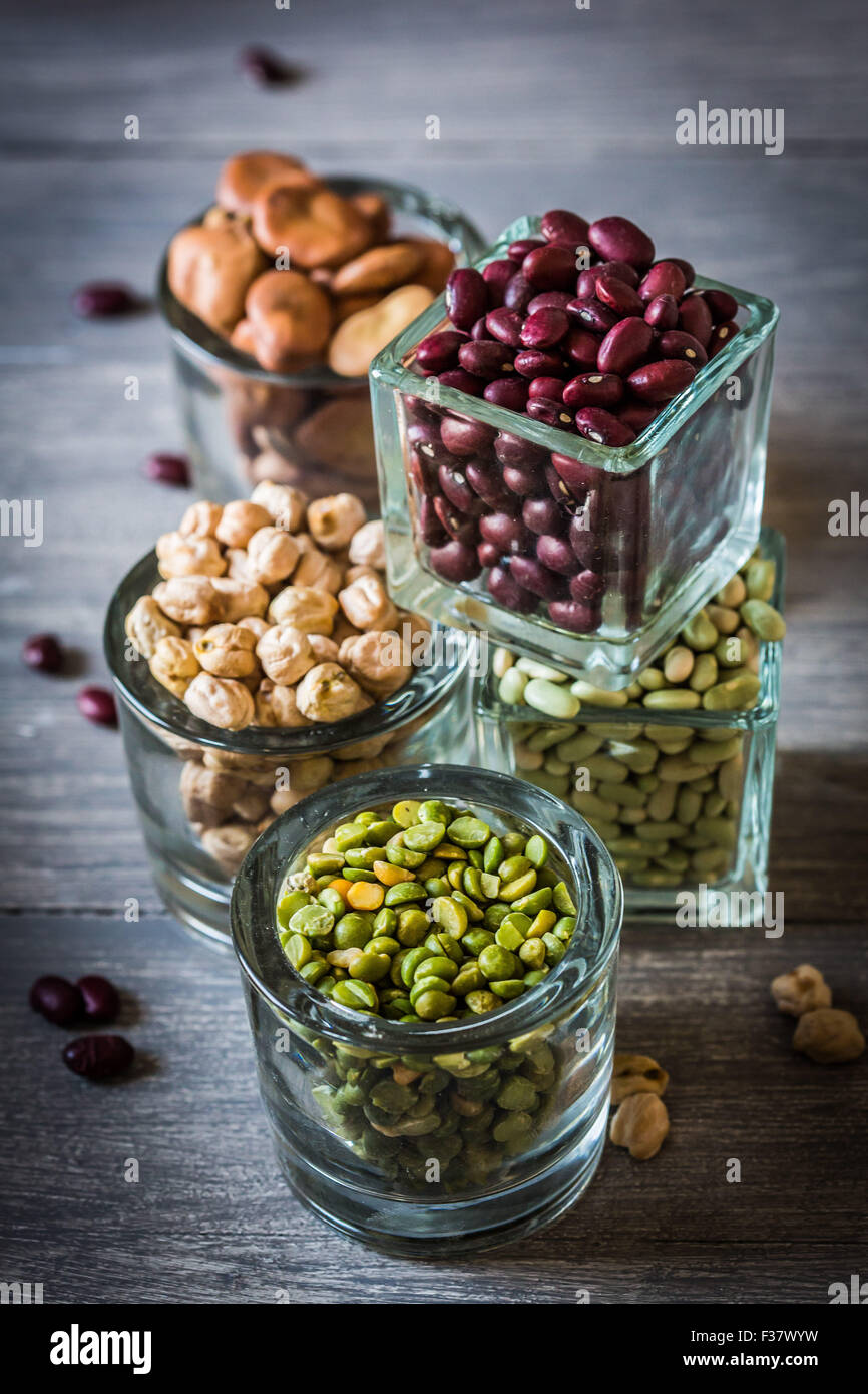Dried beans pulses hi-res stock photography and images - Alamy