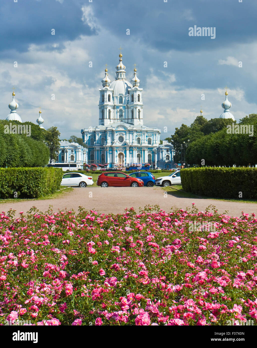 Orthodox resurrection smolny cathedral hi-res stock photography and ...