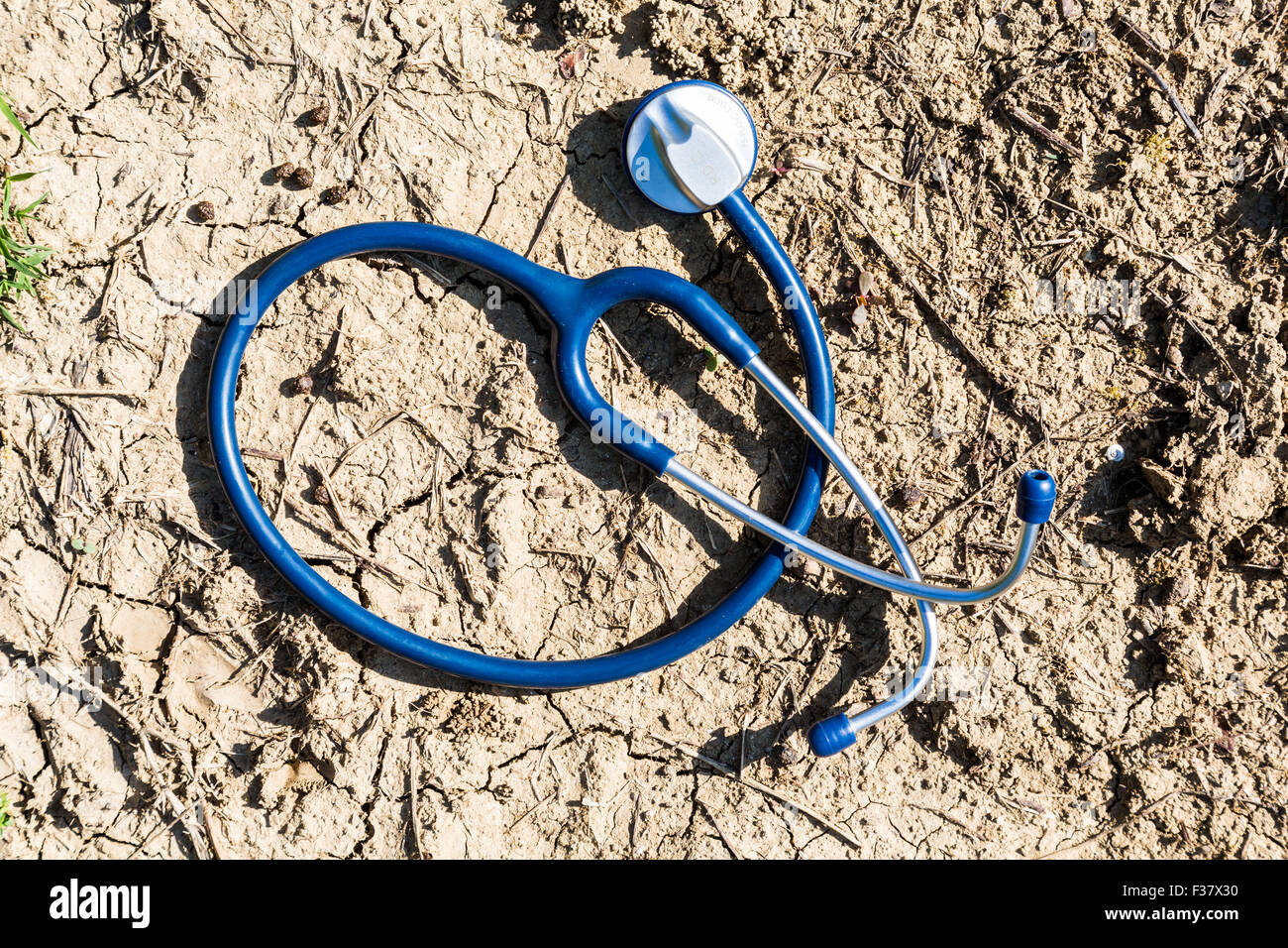 Stethoscope and landscape Stock Photo - Alamy